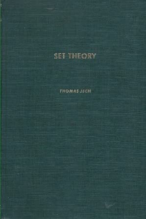 Set Theory (Pure and Applied Mathematics): Thomas Jech: 9780123819505 ...