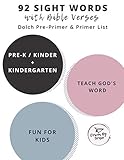 Dolch Pre-primer Word List