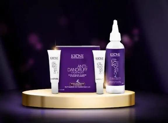 Krone Professional Anti Dandruff Treatment Exfoliating Gel Cleanser ...