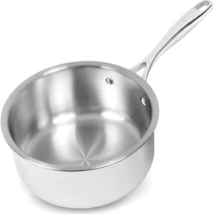 Amazon.com: Sardel 2QT Saucepan - Made in Italy, Stainless Steel ...