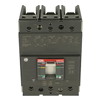 Amazon.com: 1SDA068058R1 | 1SDA068058R1 | ABB MCCB TMAX XT3N 250 in=200A ICU = 36KA@415VAC ...
