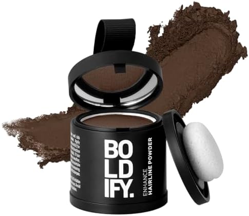 Amazon.com: BOLDIFY Hairline Powder (LARGE, 10g) - Root Touch Up Hair ...