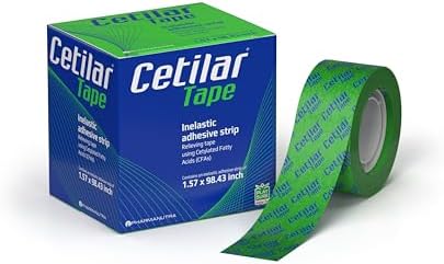 Amazon.com : Cetilar Tape – Inelastic Adhesive Tape with Cetylated ...