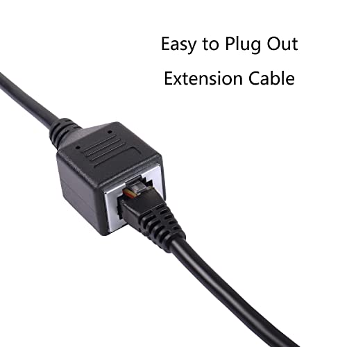 RIIEYOCA RJ12 Telephone Line Switch On/Off 6P6C Female to Female ...