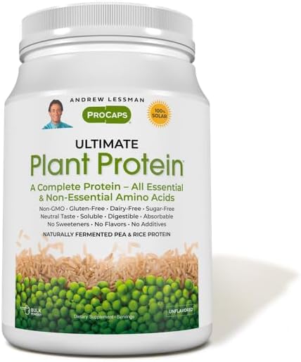 Amazon.com: ANDREW LESSMAN Ultimate Plant Protein - Delivers Essential ...