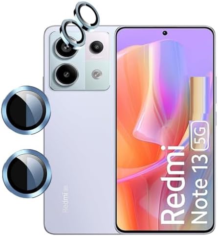 FabeKee Tempered Glass Camera Lens Protector For Redmi note 13 9H ...