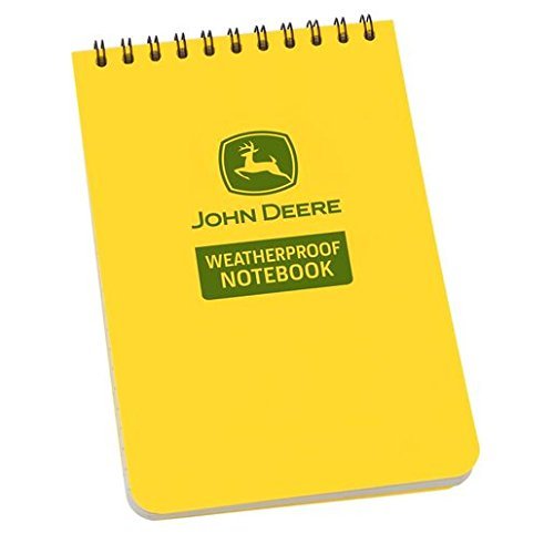 John Deere Rite in the Rain 4" x 6" All-Weather Weatherproof Top-Spiral ...