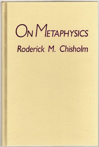 On Metaphysics: Chisholm, Roderick M.: 9780816617678: Amazon.com: Books