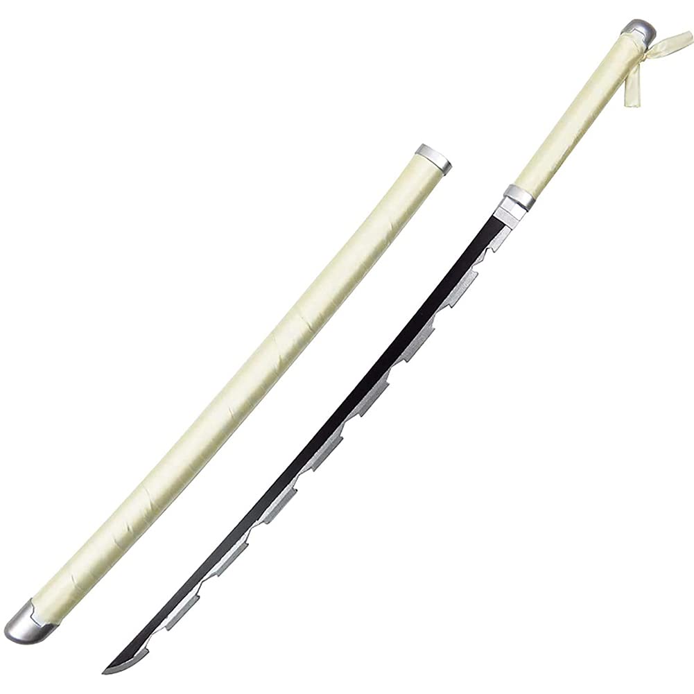 Buy Demon Slayer Blade Cos Wooden Hashibira Inosuke Prop Weapons Model ...