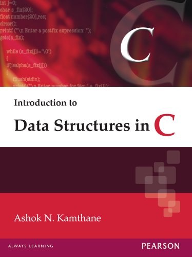 Introduction to Data Structures in C 1, Kamthane, eBook - Amazon.com