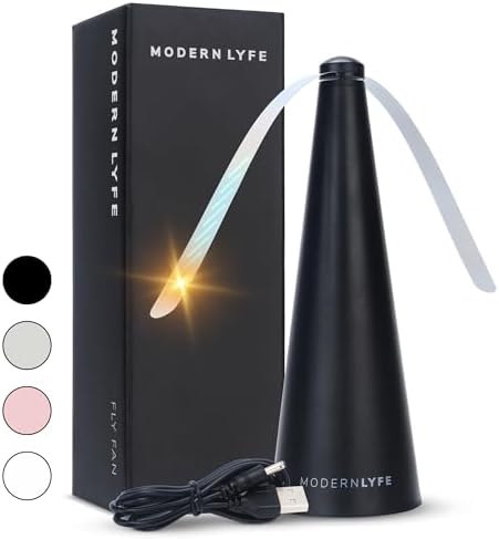 Amazon.com: VAIPI 5 Pack Fly Fans for Tables with 2 Plastic Fly ...