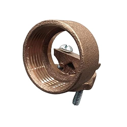 Snapklik.com : COREX 1" Bronze Threaded Conduit Grounding Hub