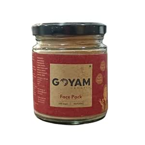 GOYAM ORGANIC Ayurvedic Face Pack for all skin types (100gm) : Amazon ...