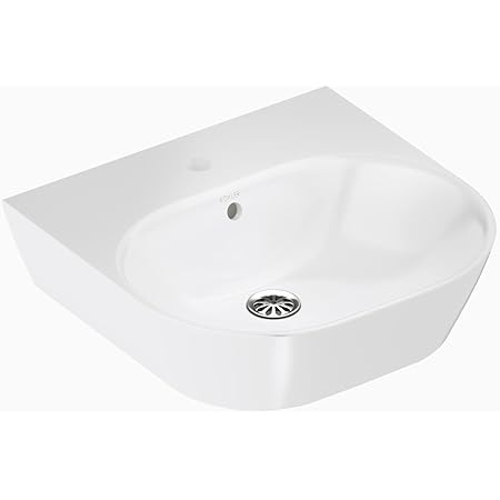 Kohler Span Round Wall mount basin, White, 341cm x 482cm x 172cm, with ...