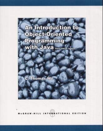 An Introduction to Object-Oriented Programming with Java with Olc Bi-Card: Wu, C.Thomas ...