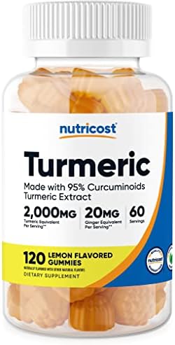 Amazon.com: Nutricost Turmeric Curcumin with BioPerine and 95% ...