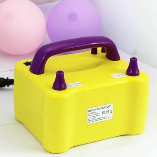 AL-Mustarziq Electric Balloon Pump UK Plug- Portable Balloon Air Pump ...