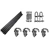 Static Caravan Chain Down Kit with Angle Stake Anchors (Tether Spike ...