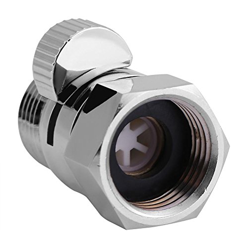 Water Flow Control Valve, Full Brass Shower Head Flow Control and Shut ...