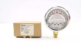 Amazon.com: NEW WIKA 9767070 213.53 0-160PSI 2-1/2 IN 1/4 IN NPT ...