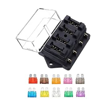 Amazon.com: BH-4P 12V 24V 32V 4 way standard blade Automotive fuse ...