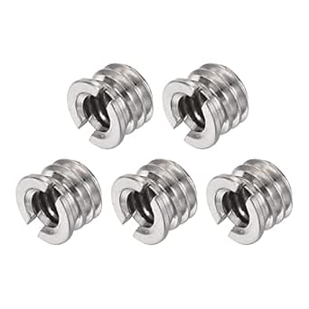 Amazon.com: METALLIXITY Convert Screw Adapter (7.4mm/0.29") 5Pcs, Alloy ...