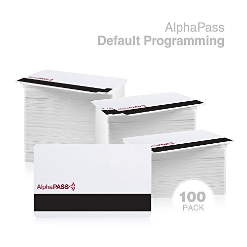 AlphaPass PVC Proximity Card with HiCo Mag Stripe for Access Control ...