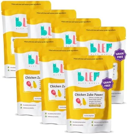 BLEP Fresh Dog Food (Wet)|Human Grade Dog Food | Chicken, Zucchini ...