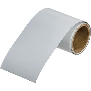 Amazon | トラスコ中山(TRUSCO) 配管識別テープ 白(N9.5)(空気関係)50MM幅X1M RAH-510S | アルミ・金属テープ | 産業・研究開発用品 通販