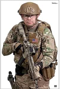 Amazon.com : No Shoot Scenario Target (Version 1) Bad Guy Target Rifle ...