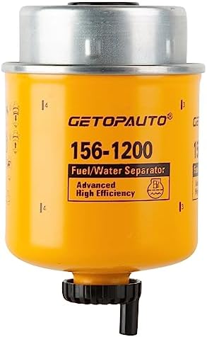 Amazon.com: GETOPAUTO 156-1200 Fuel Water Separator Filter Compatible ...