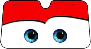 Cartoon Eyes Front Car Windscreen Sun Protection Sun Visor Windscreen ...