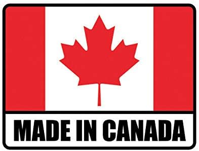 Amazon.com: EW Designs Made in Canada Sticker Decal Vinyl Canadian CA ...