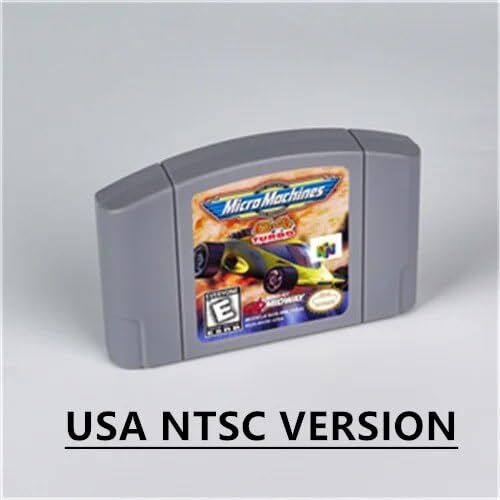Amazon.com: Micro Machines 64 Turbo for reproduction 64 Bit Game ...