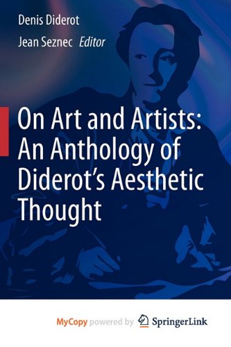 On Art and Artists: An Anthology of Diderot's Aesthetic Thought: Jean ...