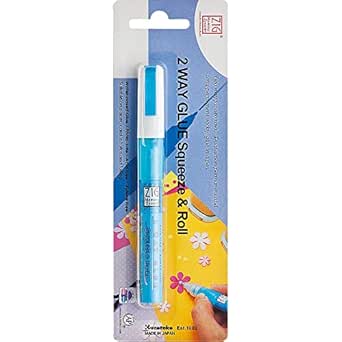 ZIG MEMORY SYSTEM 2 WAY GLUE Blister pack Squeeze & Roll 1Pen TIP SIZE ...
