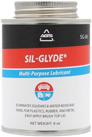 Amazon.com: AGS Automotive Solutions SIL-Glyde 12 oz Tub Silicone Based ...