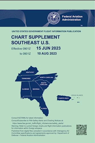 SOUTHEAST U.S FAA Chart Supplement Effective 15 JUN 2023 to 10 AUG 2023 ...