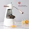 Amazon.com: Chef'n Fresh Force Tabletop Citrus Press, 2.3, White ...