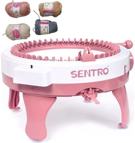 Uandhome Knitting Machine,48 Needles Knitting Machine, Smart Weaving ...