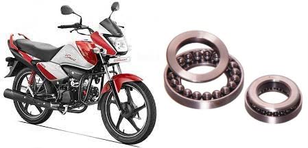 WHEEL DRIVE Compatible with Hero Splendor Plus Steering Cone Set with ...