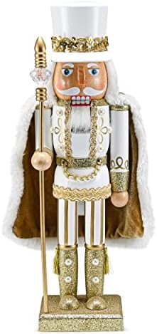 Amazon.com: Kurt Adler Hollywood Nutcracker, 17-Inch, Turquoise/White ...