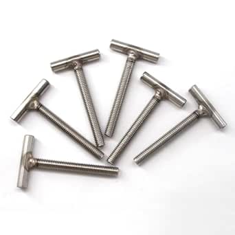 (10 Pieces) M4x30mm T Shape Screw Bolt 304 Stainless Steel Handle Screw ...