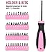 WORKPRO Pink Tool Kit 103-Piece, Pink Hand Tools Set for Home Repair ...