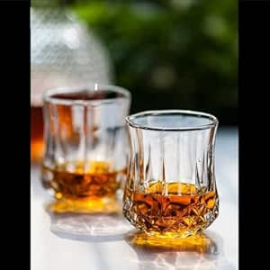 Buy MUAC Premium Heavy Base Shot Glass Set, Whisky Shot Glasses 50ml ...