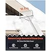 Amazon.com: Snow Roof Rake, 18.5 Inch Aluminum Blade, 5.2-30 ft ...