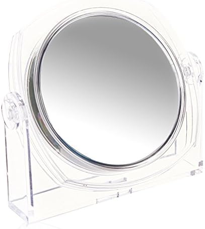 Amazon.com : Gooseneck Vanity 7X Mirror with Clear Acrylic Frame ...