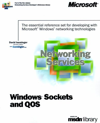 Microsoft Network Services Developer's Reference Library (Dv-Mpe Microsoft Windows Programming ...