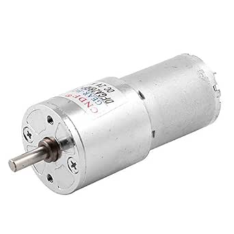 Alcoa Prime24V 10RPM DC Geared Box Speed Reduce Motor for DIY Smart Car ...