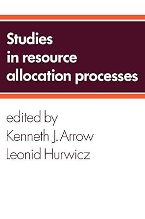 Stud in Resource Allocation Process: Amazon.co.uk: Arrow, Kenneth J ...